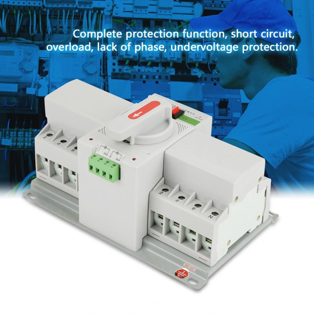 Buybybuy Hilitand 220V 63A Automatic Transfer Switch Mini Intelligent ...