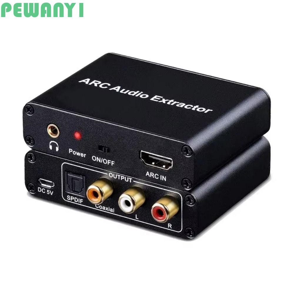 PEWANY1 ARC Audio Adapter, 192KHz L/R Coaxial SPDIF Jack ARC Audio ...