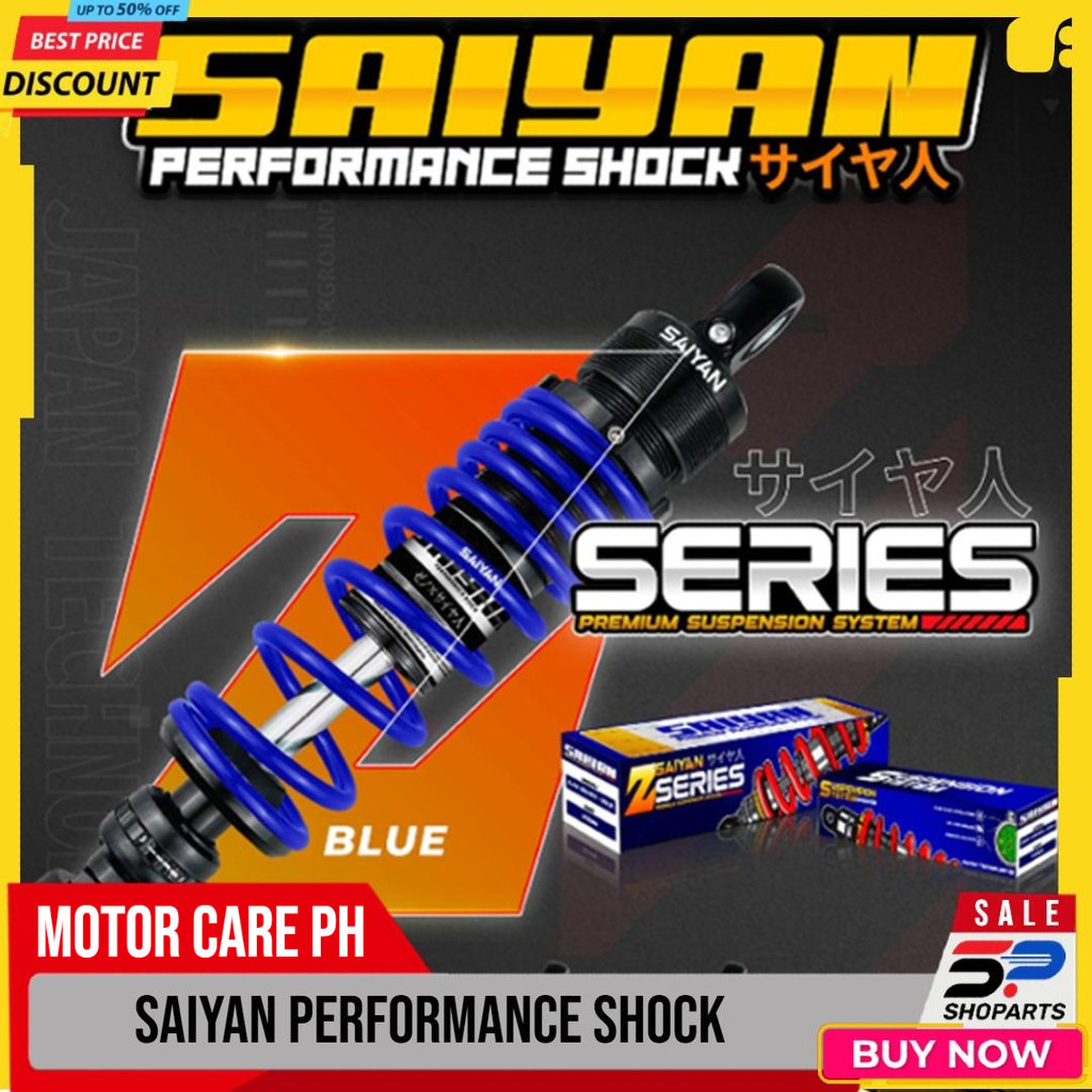 SAIYAN PERFORMANCE SHOCK for MIO 125/CLICK/NMAX/AEROX/PCX/WAVE/MIO ...