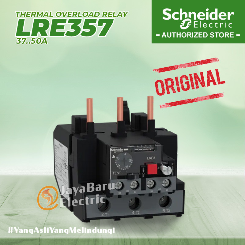 Schneider Thermal Overload Relay LRE357 37-50A | Shopee Philippines