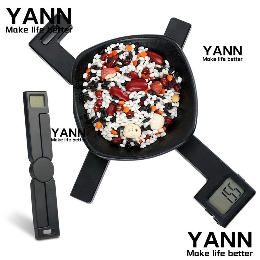 YANN1 Folding Digital Kitchen Scale, Small Weighing Food Scale ...