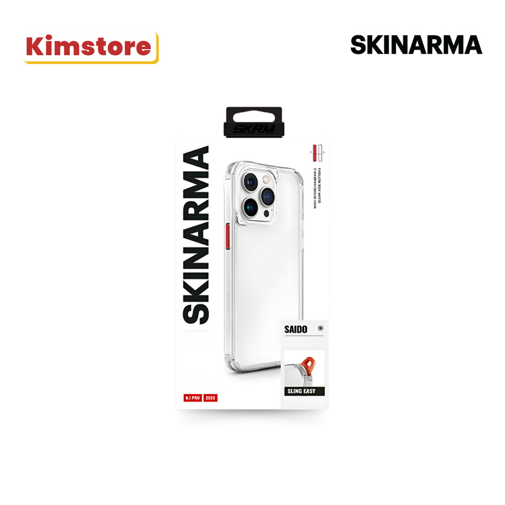 Skinarma IP Phone Case 2023 Saido - Clear | Shopee Philippines