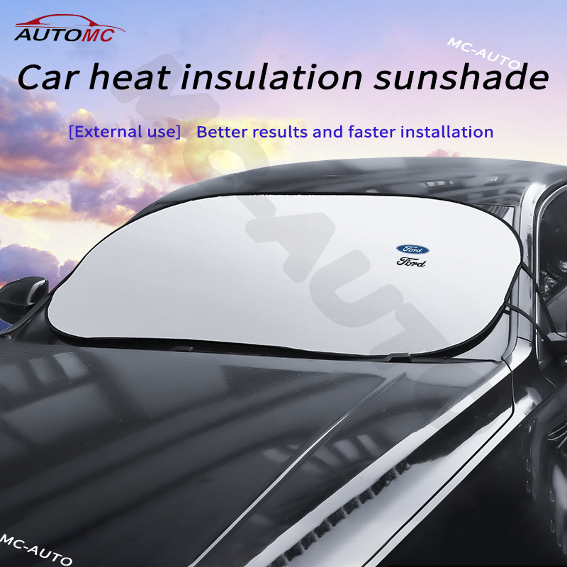 Ford Car sunshade front windshield heat insulation sunshade UV Rays and ...