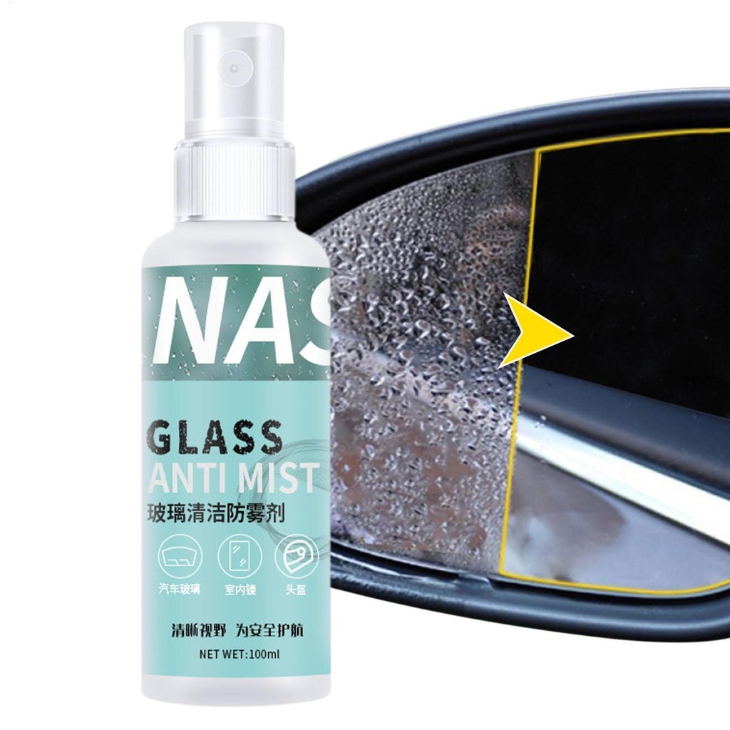 Anti Fog Spray for Glass 100ML Anti-Rain Windshield Agent Waterproof ...