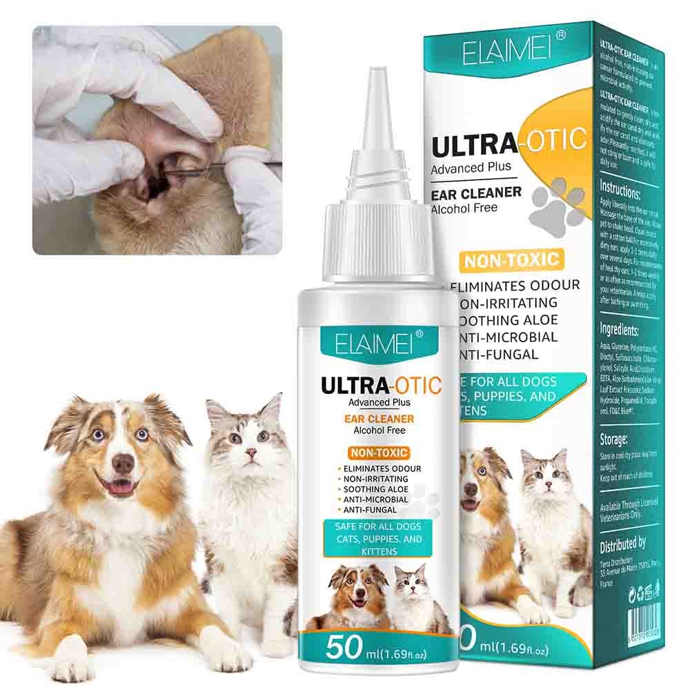 Cat Ear Cleaner Ear Drop Cat Earmites Drop Cat Ear Mites For Cat 50ml ...