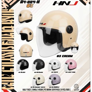 𝟭𝟬𝟬%𝗢𝗥𝗜 HNJ A4-04 Half Face Helmet for Motorcycle for kids man women ...