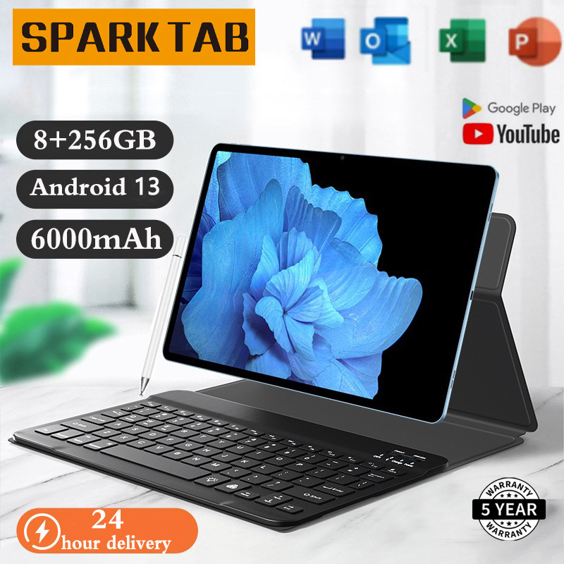 5G Android Tablet SPARK Tablet 10-inch 12GB+512GB 6000mAh Dual Camera ...