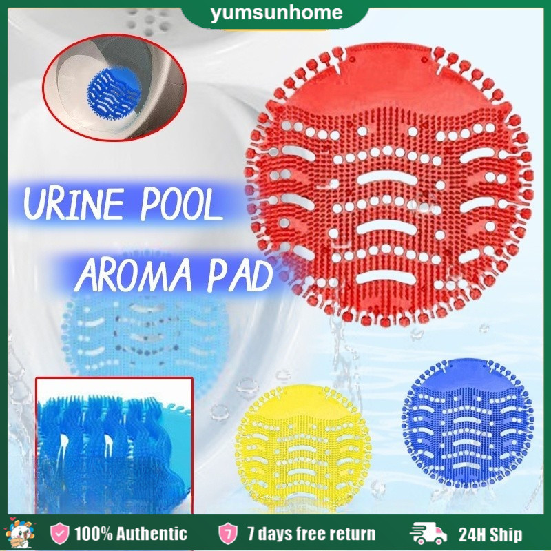 Urinal Screen Mat Pad Fragranced Deodorising Urinal Mat Screen Urinals ...