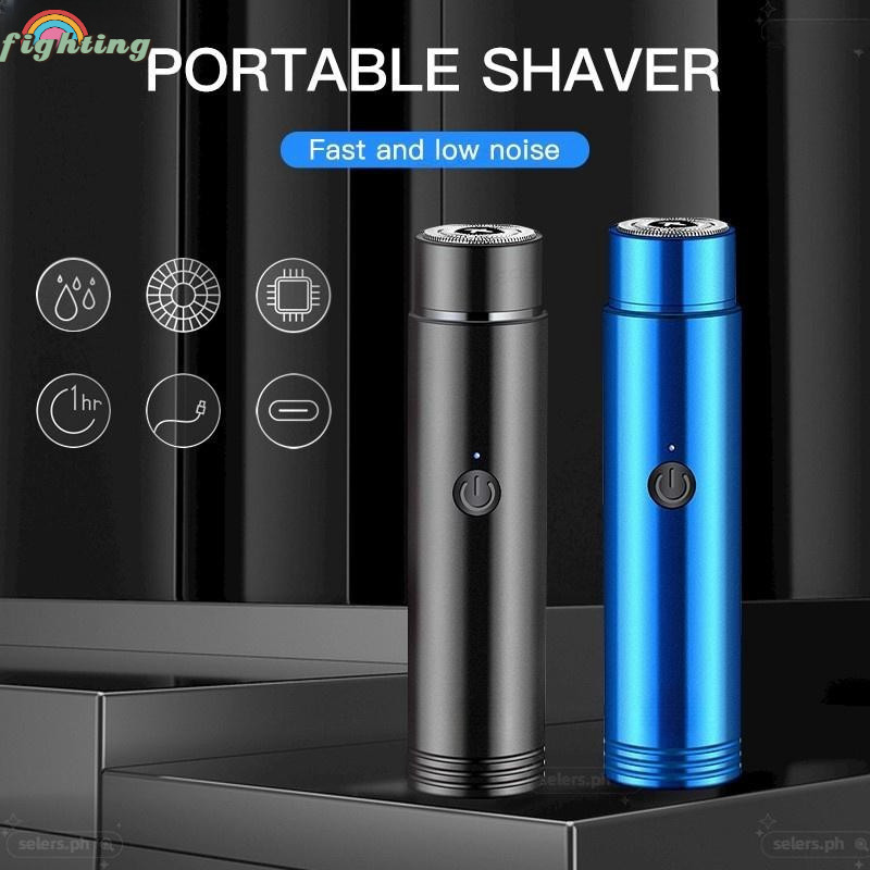 Mini Portable Electric Shaver For Men Rechargeable Trimmer Travel Mini ...