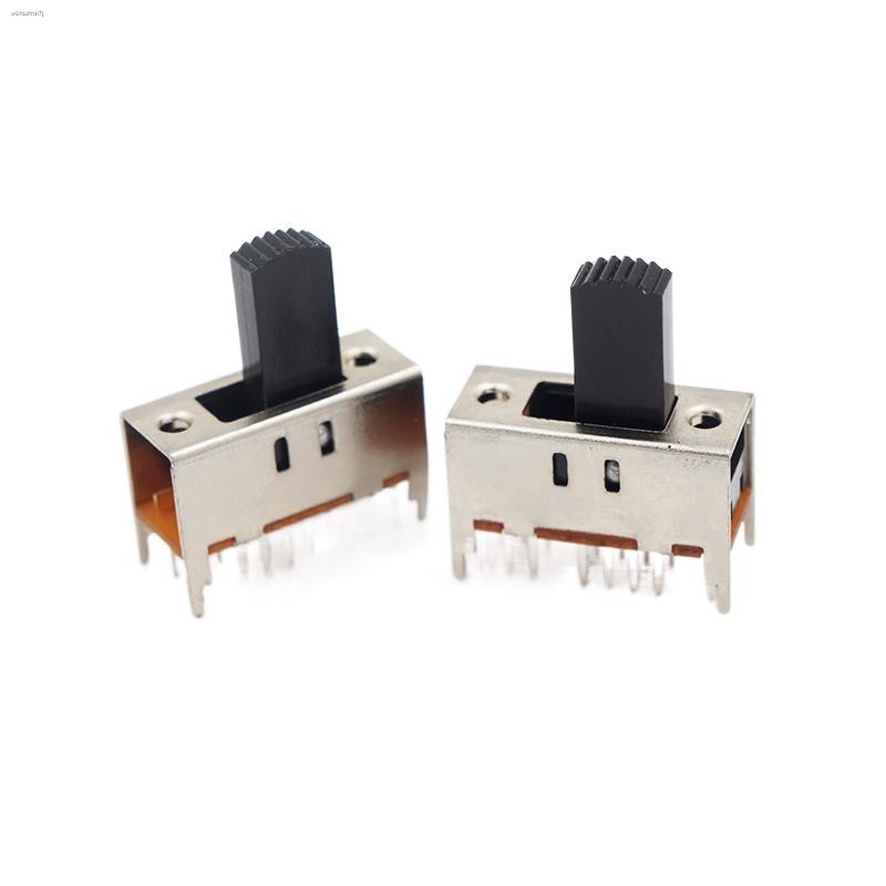 SS-43D01 Vertical 3-speed sliding switch toggle switch double 16-foot three-speed audio ...