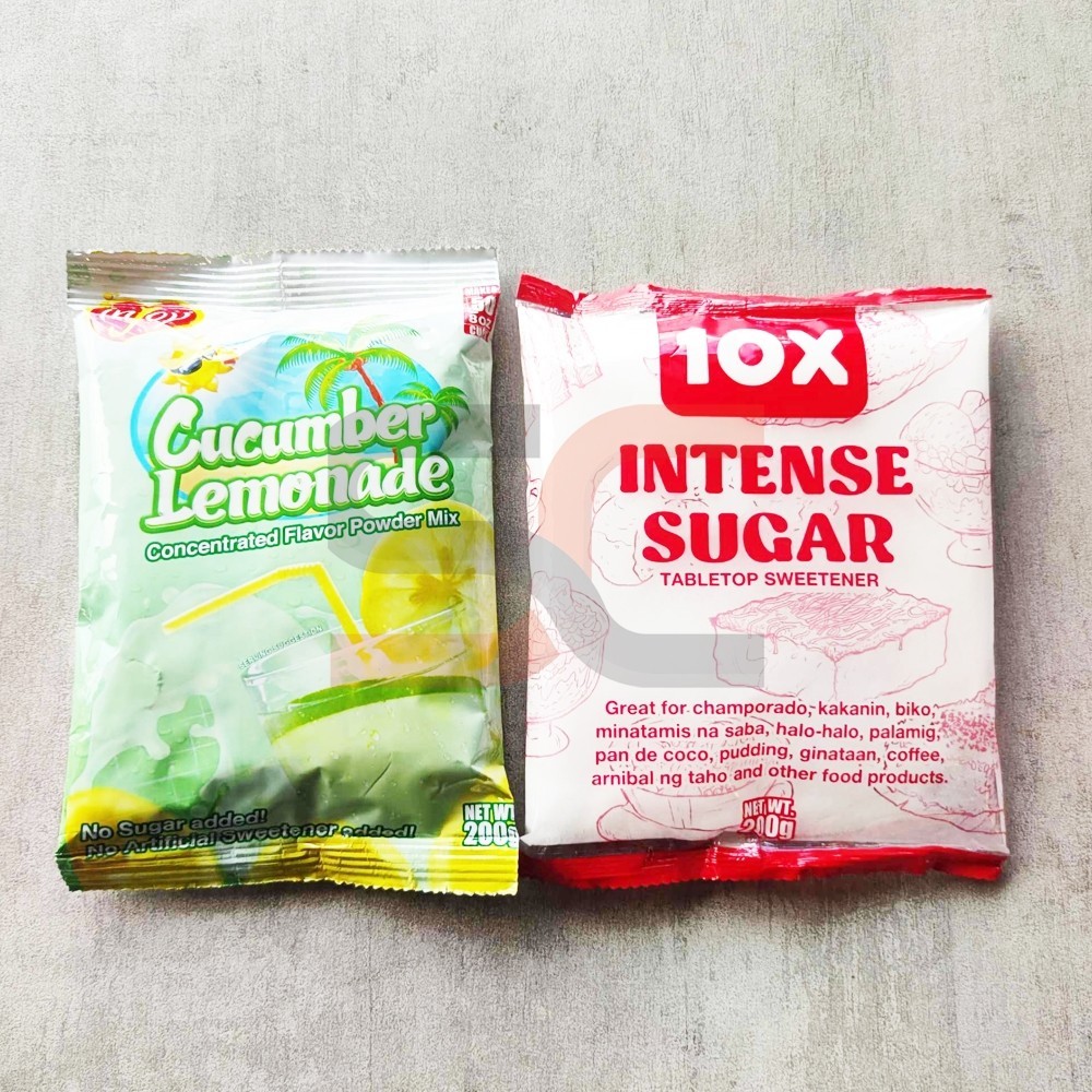 Injoy Cucumber Lemonade Unsweetened Powdered Drink 200g Bundled with ...