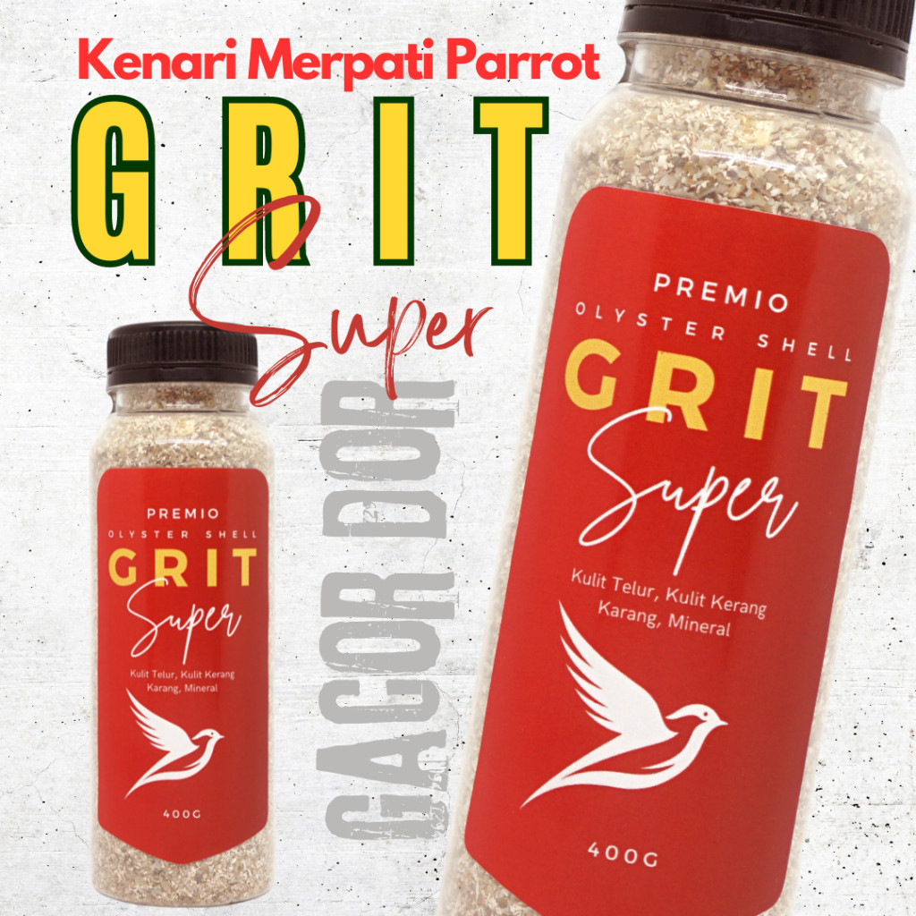 Grit PREMIO Pickled Canary Pigeon Shells Calcium 400gr | Shopee Philippines