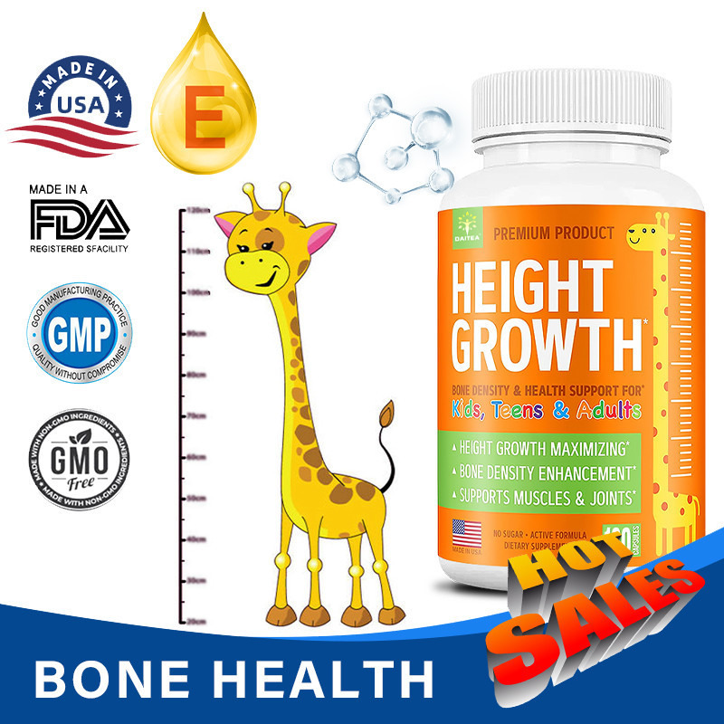 Maximize Height - Height Gain Supplement - Bone Support, Muscle and ...