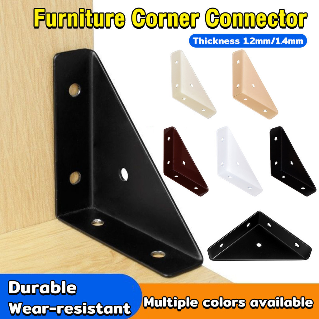 Corner Brace Brackets, Metal Corner Brackets,Corner Desk Connector for ...