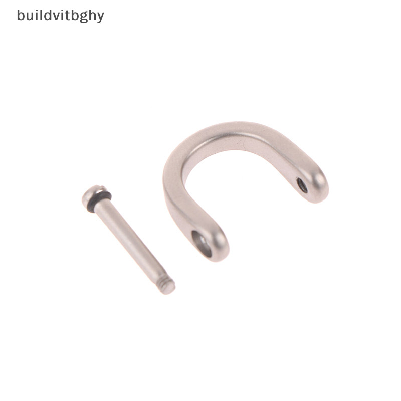 build Titanium D Ring Key Shackle U Shape Key Ring Horseshoe Clasp For ...
