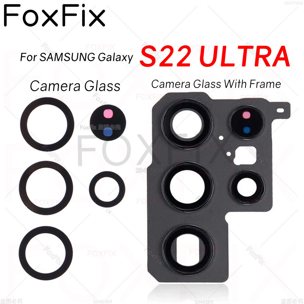 Back Camera Lens For Samsung Galaxy S22 Ultra 5G Rear Camera Glass ...