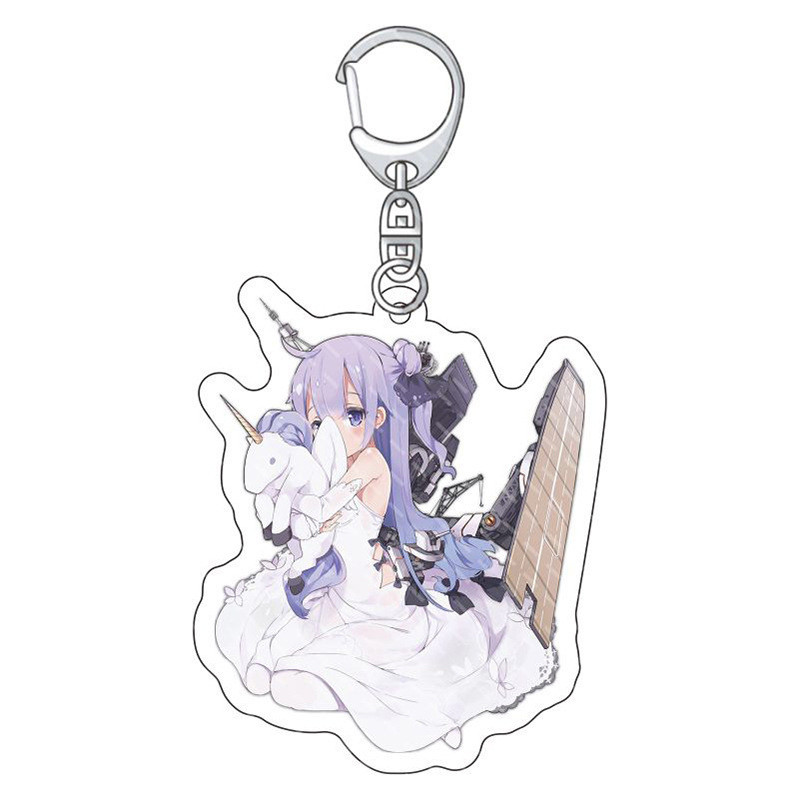 Blue Route Azur Lane Acrylic Keychain Anime Souvenir | Shopee Philippines