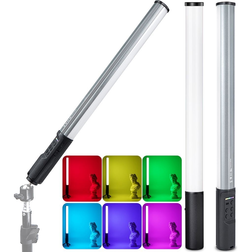 RGB Photography Video Light Stick Wand Party Colorful LED Lamp Fill ...