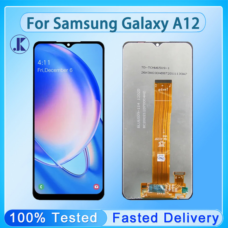 For Samsung A12 Screen Replacement, for Samsung Galaxy A12 A125 A125F ...