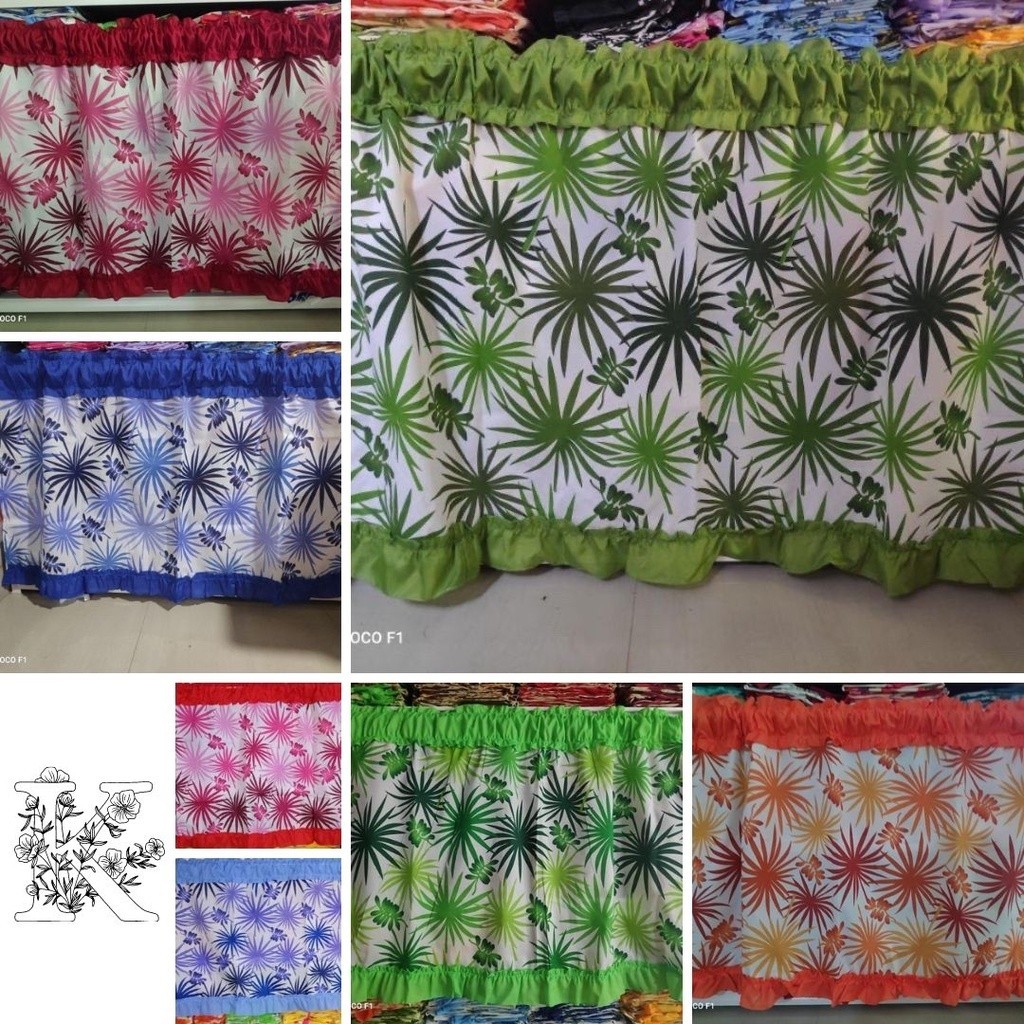 anahaw design,,Kitchen sink (lababo)/ half curtain forest | Shopee ...