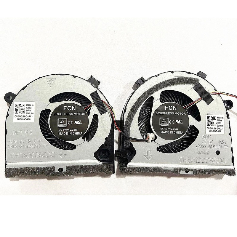 New CPU GPU Cooling Fan For Dell G3 G3-3579 G3-3779 Series Cooler Fan ...