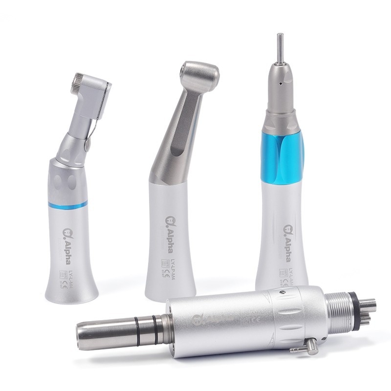 Dental Low Speed Handpiece Air Turbine Straight Contra Angle Air Motor ...
