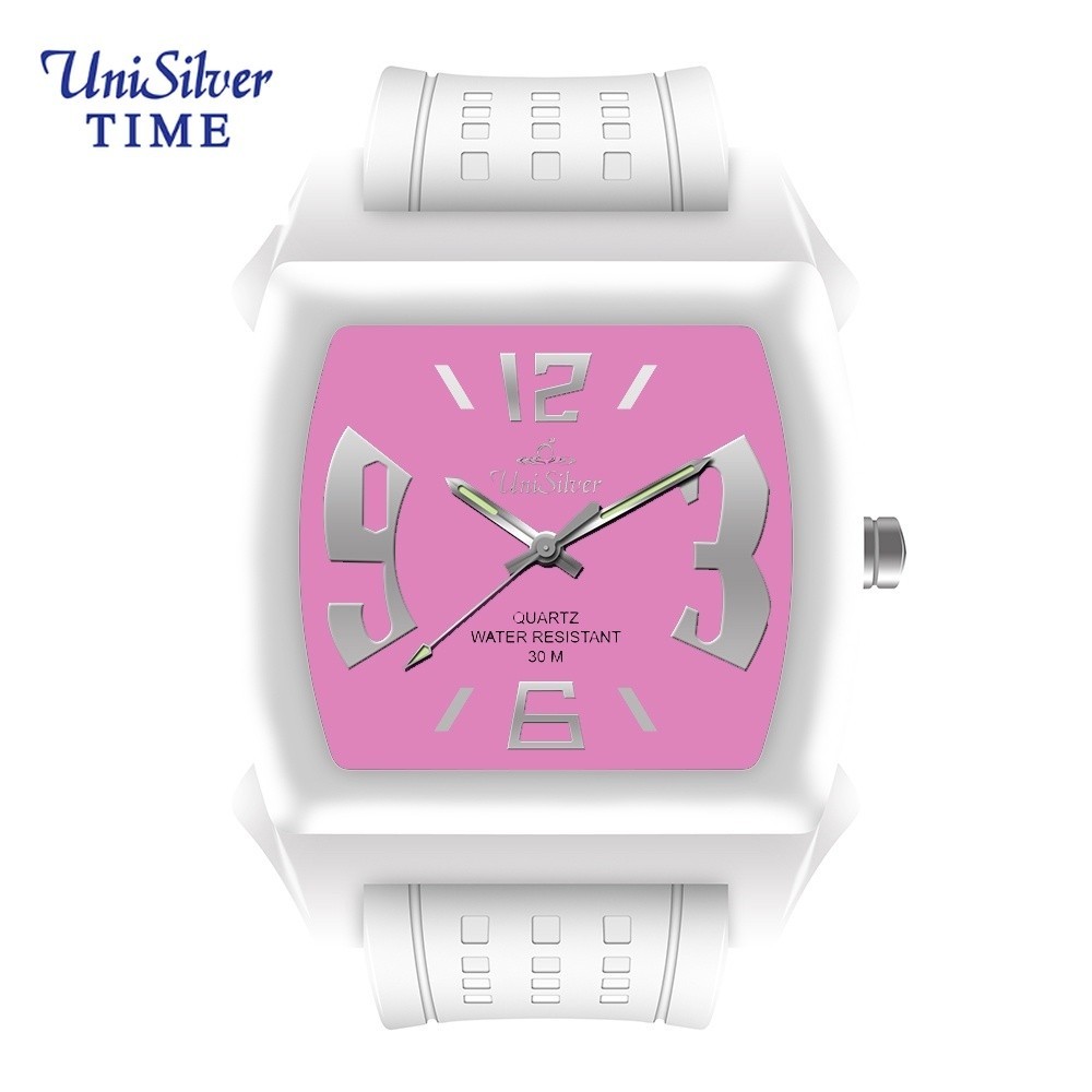 UniSilver TIME KANDY KRUSHHH Women's Medium Analog Violet/White Rubber ...