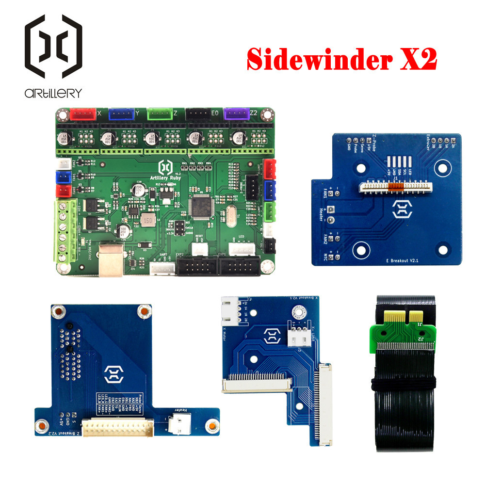 XH Newest 32 Bit Motherboard Pcb Board Kit For Artillery Sidewinder X2 ...