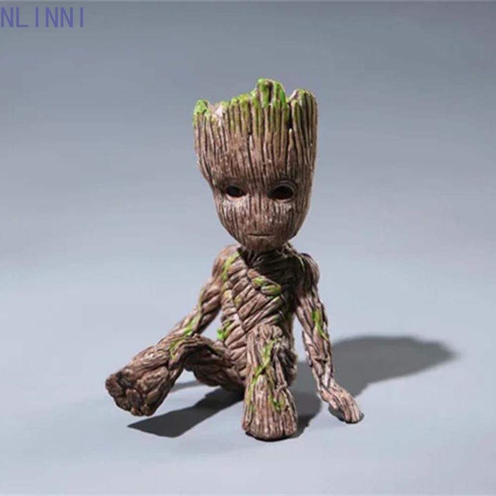 NLINNI Groot Figure for Kids Model Doll Avengers Sitting Mini Groot ...