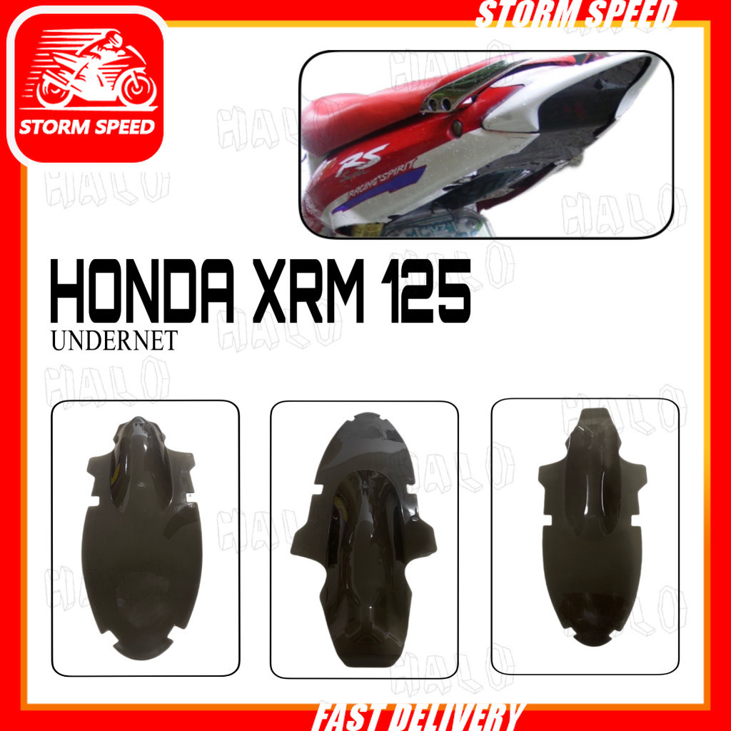 MOTORCYCLE PARTS UNDERNEATH COVER TRINITY XRM A31 [STORM SPEED ...