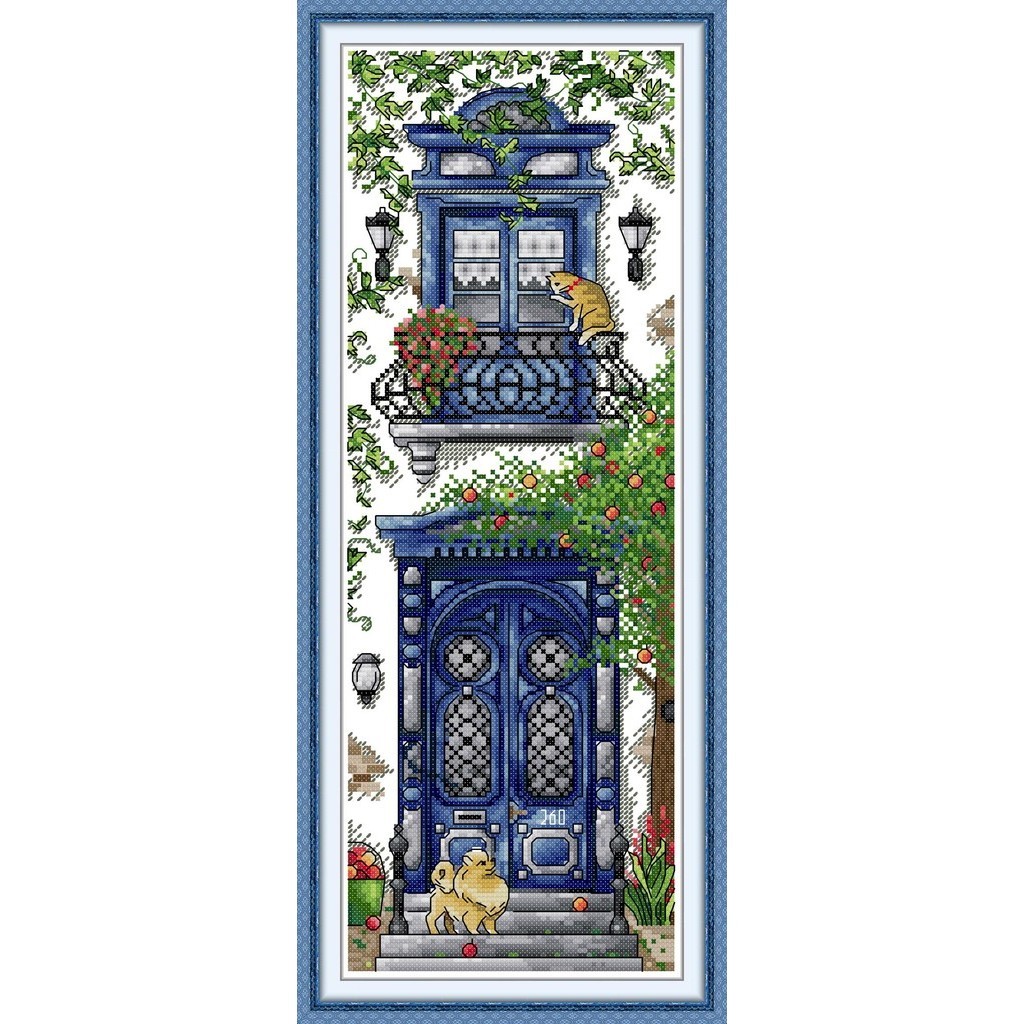 Joy Sunday Cross Stitch Ktis DMC Threads CroStitch Set DIY Needlework ...