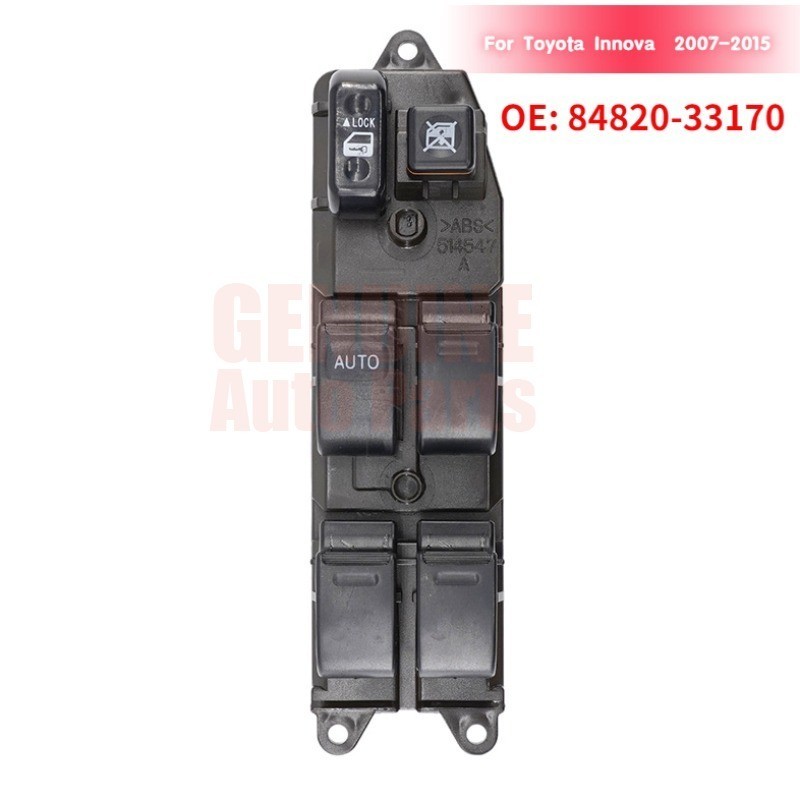 Power Window Switch For Toyota Innova 2007-2015 84820-33170 | Shopee ...
