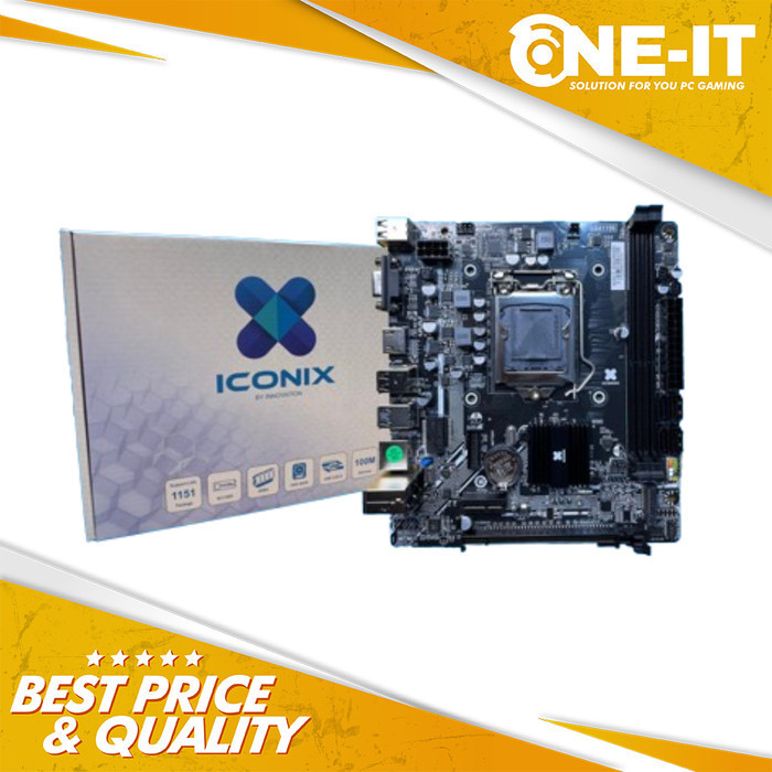 Motherboard ICONIX H310 DDR4 NVME Intel LGA1151 | Shopee Philippines