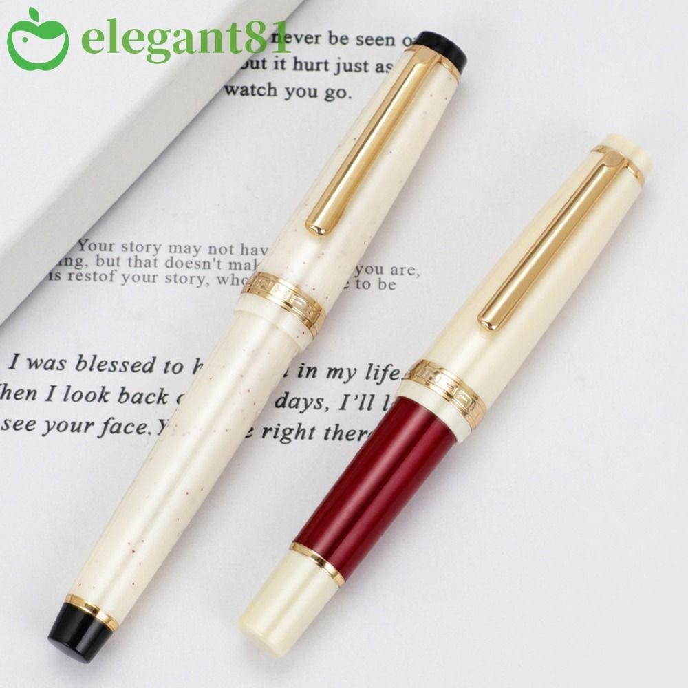 ELEGANT81 Mini Fountain Pen, Portable Extra Fine Nib Pocket Writing Pen ...