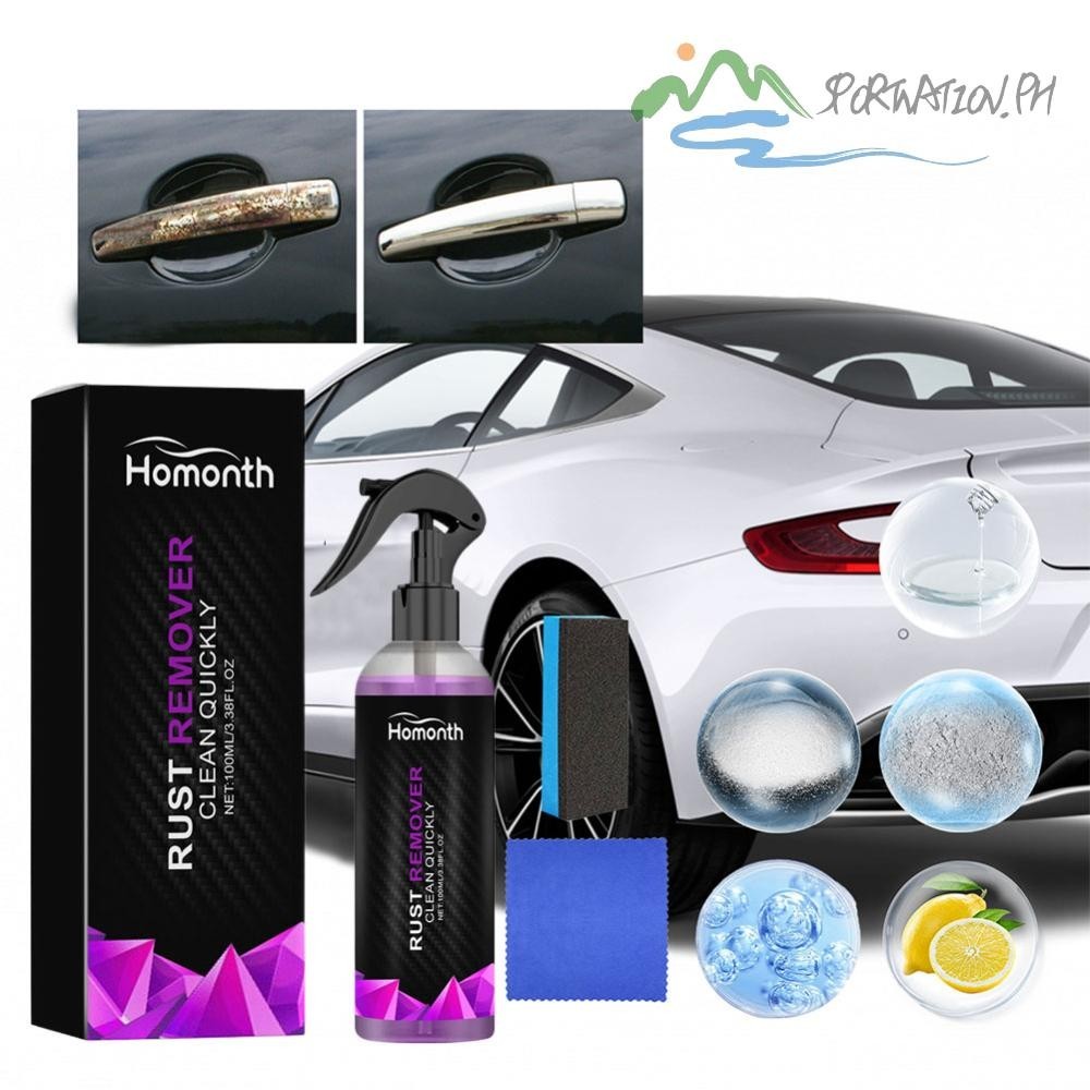 100ml Rust Inhibitor Car Rust Removal Cleaner Spray Car wheel Hub Rust ...