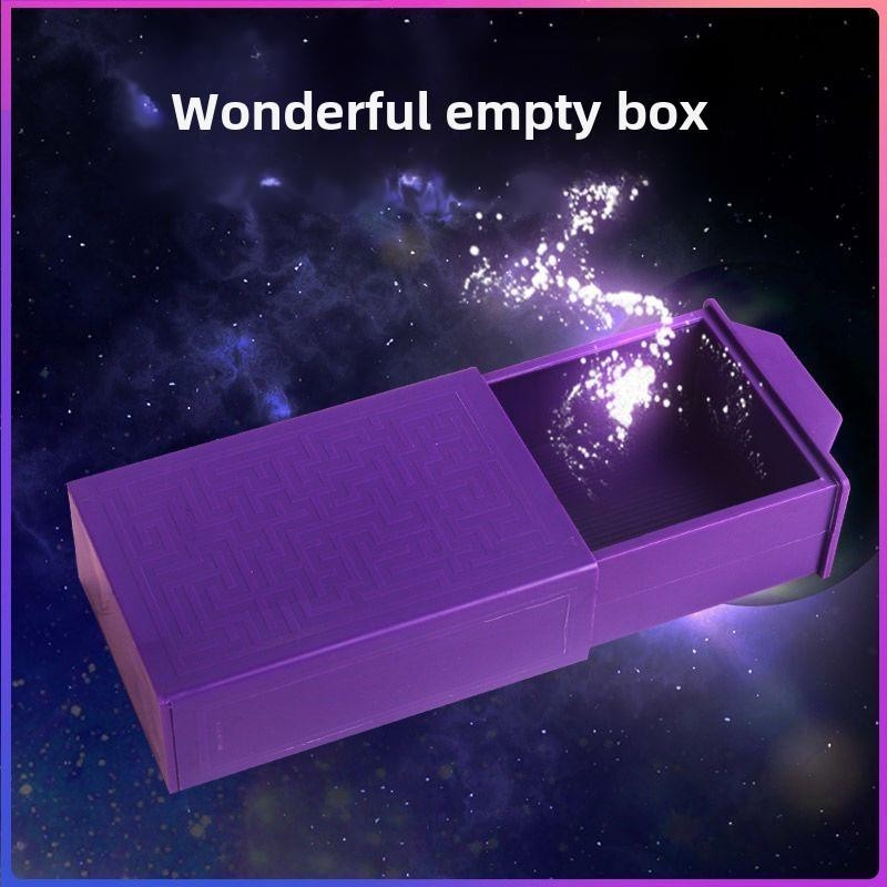 Magic Box small pull box magic props box output black pull box | Shopee ...