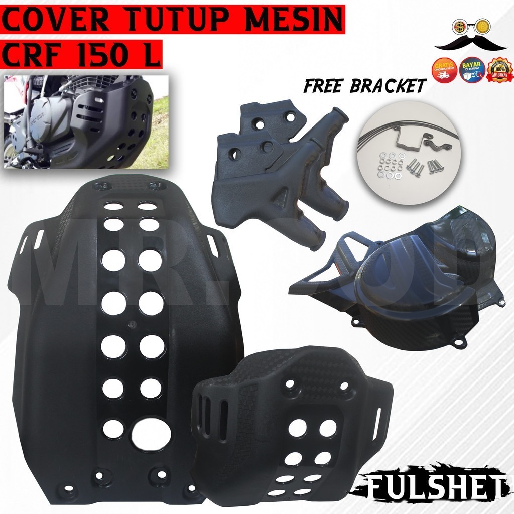 MESIN CRF FRAME ENGINE COVER SET ENGINE SIDE COVER SIDE SUPERMOTO SUPER ...