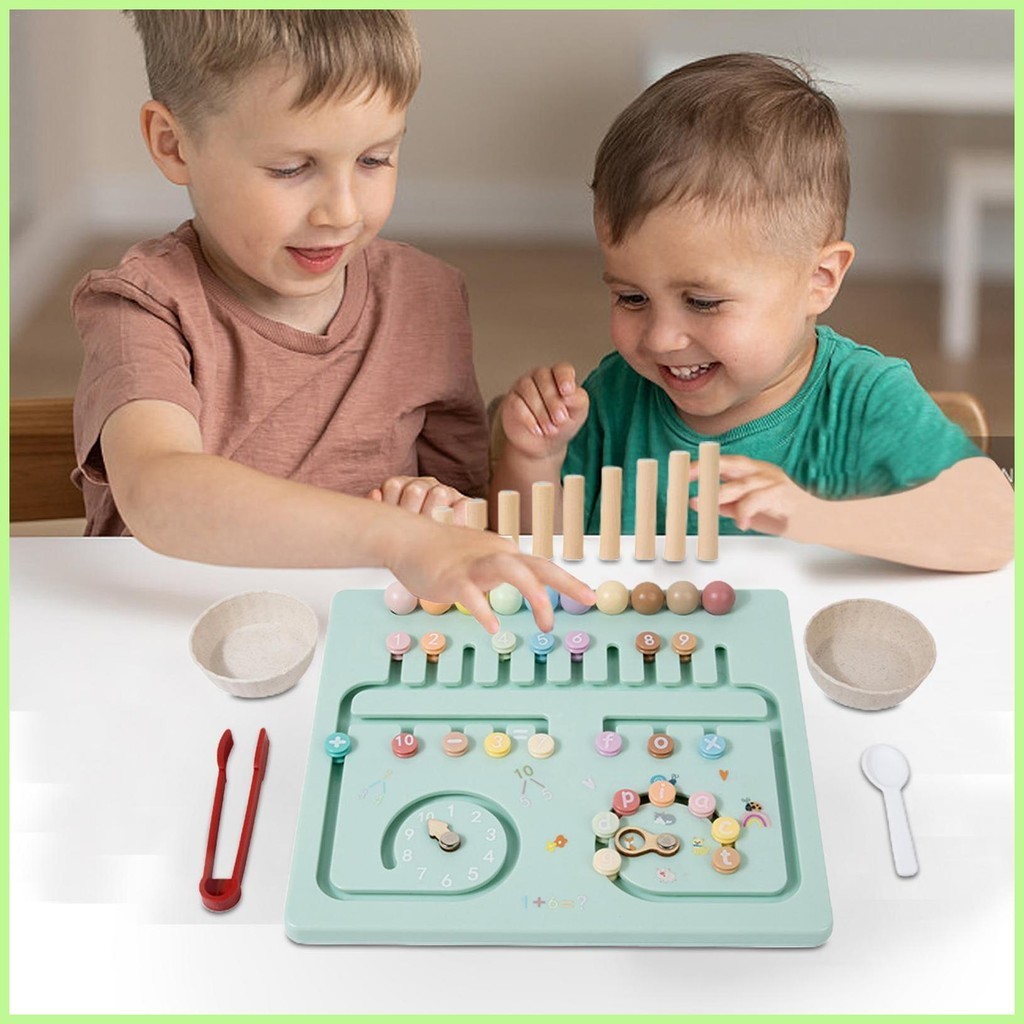 Abacus For Kids Math Colorful Math Manipulatives Kindergarten Board ...