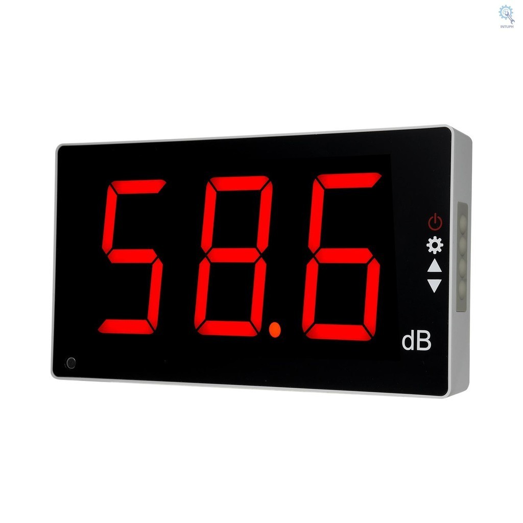 Sound Level Meter with Large LCD Screen Wall Mounted Digital Sound ...