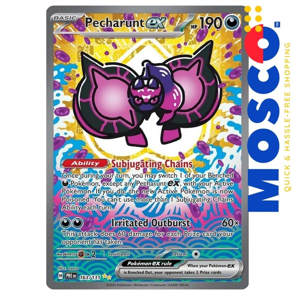 Pecharunt ex - 163/131 Prismatic Evolutions | Pokemon TCG | Shopee ...
