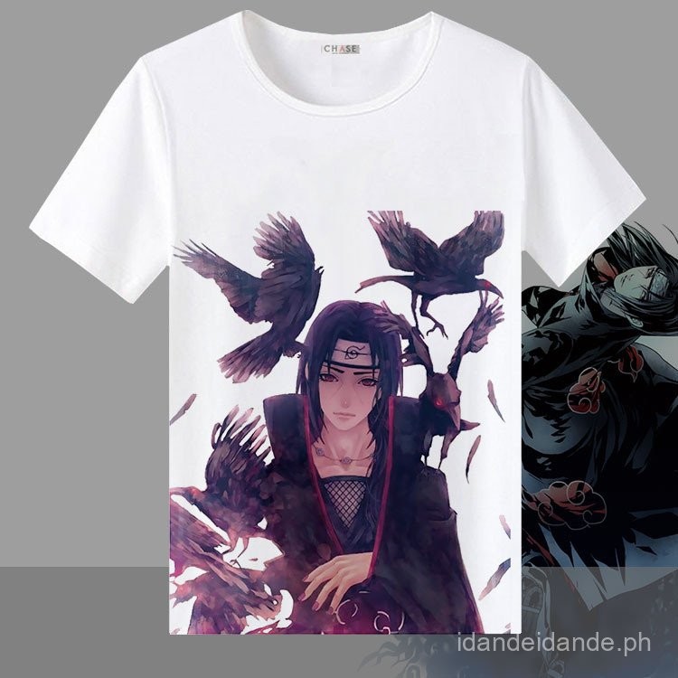 Short Sleeve Anime Merchandise T Shirt Summer Itachi Naruto Naruto ...