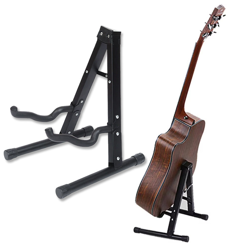 Adjustable Guitar Stand Folding A Frame Instrument Stand Vertical ...