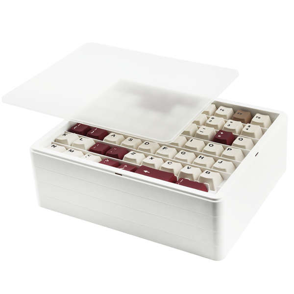 keycaps keycaps custom Fat Brothers Keycap Storage Box Black White ...
