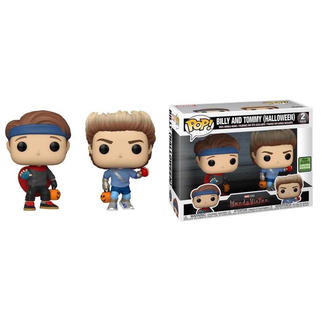 Funko POP! Marvel WandaVision Billy and Tommy (Halloween) (2022 SCLEE ...