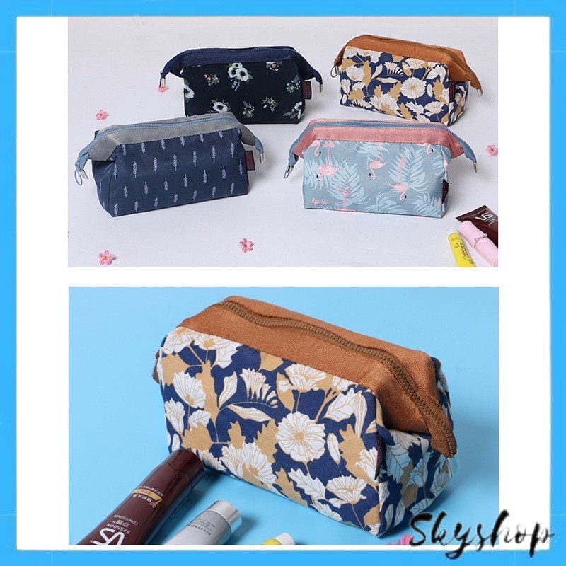 Mini Korean Cosmetic pouch W/design fashion design Cosmetic bag ...