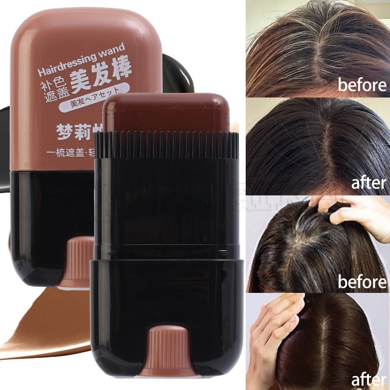 3 Colors Hair Stick - No Color Loss Disposable Hair Dye Stick ...