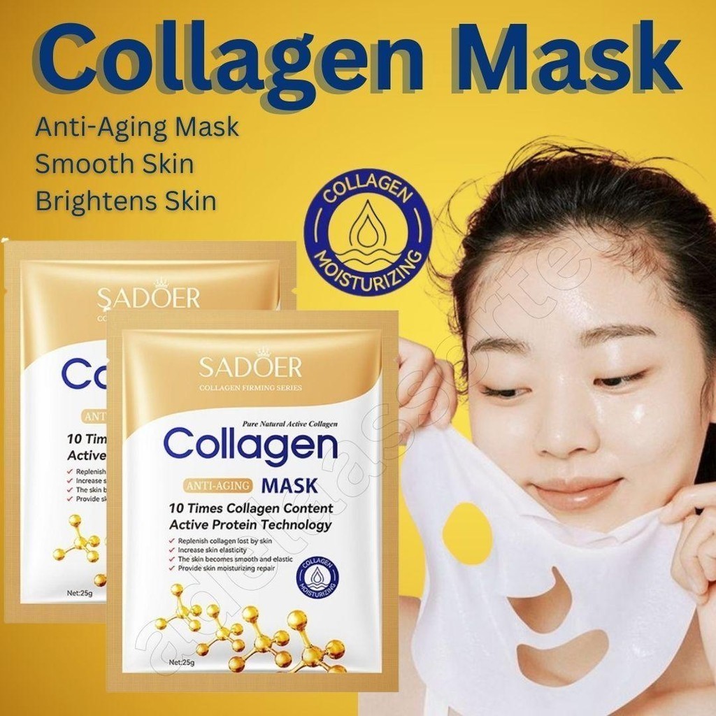 BUY 1 TAKE 1 Korean Collagen Mask Anti-Aging Facial Sheet Hydrating ...