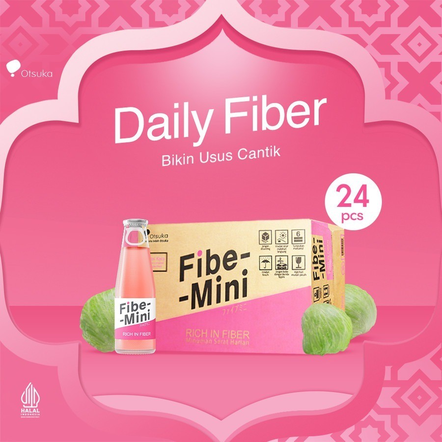 Fibe Mini Drink with fiber for smooth digestive health BAB 1 CARTON DUS ...