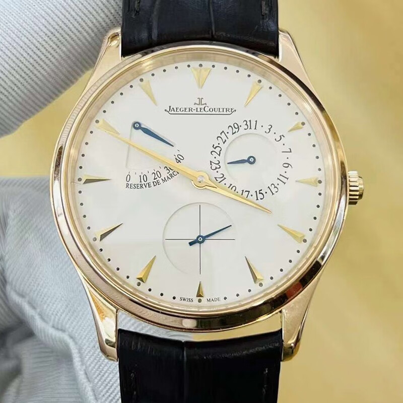 Jlc Men's Watch Master Series Automatic Mechanical 18k Rose Gold Watch ...