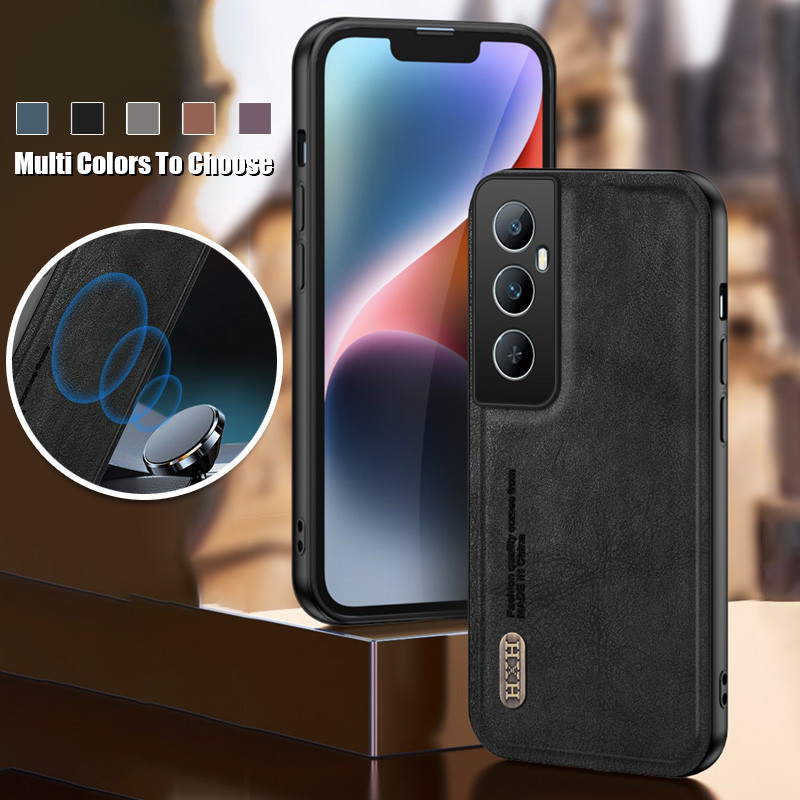 Luxury Leather Case For Realme C65 4G RealmeC65 C 65 2024 Phone Casing ...